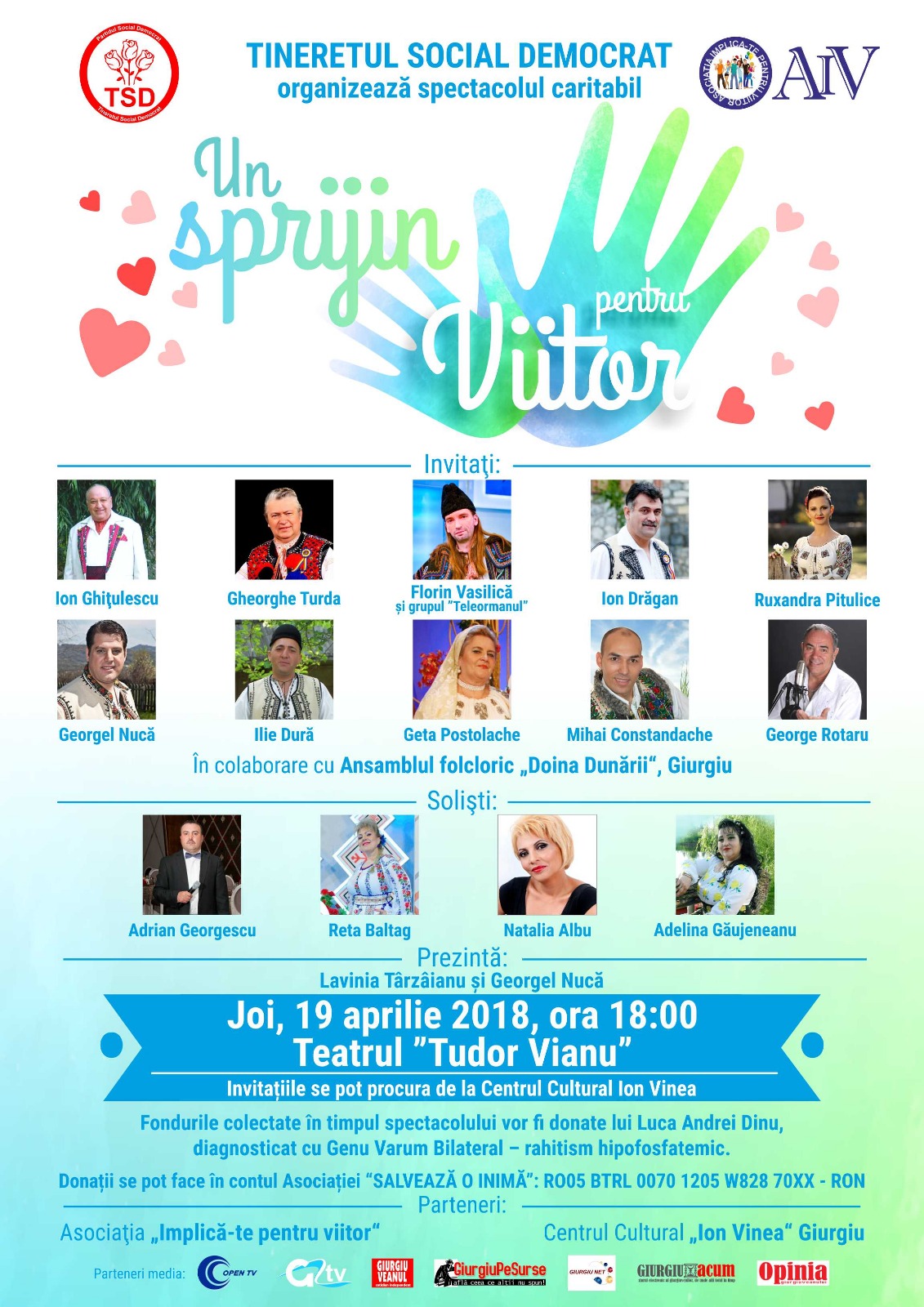 “Un sprijin pentru viitor”! TSD Giurgiu, spectacol umanitar pentru ...