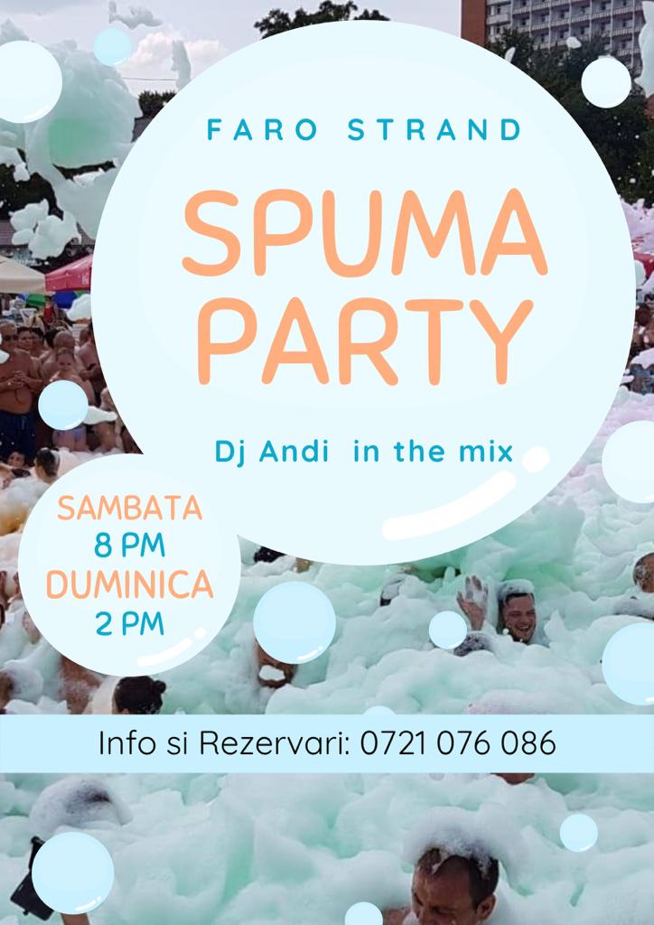 „Spuma Party”, cu DJ Andy in the mix, la ştrandul „Faro ...