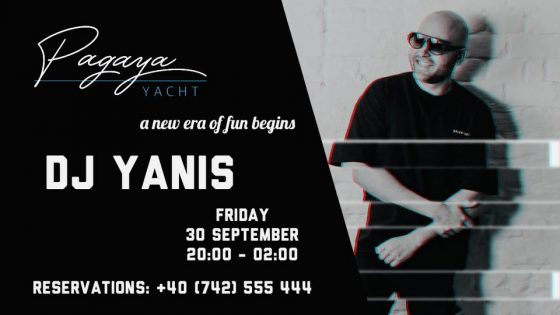 DJ YANIS, o nouă eră a distracţiei, pe „Pagaya Yacht”, în Portul ...